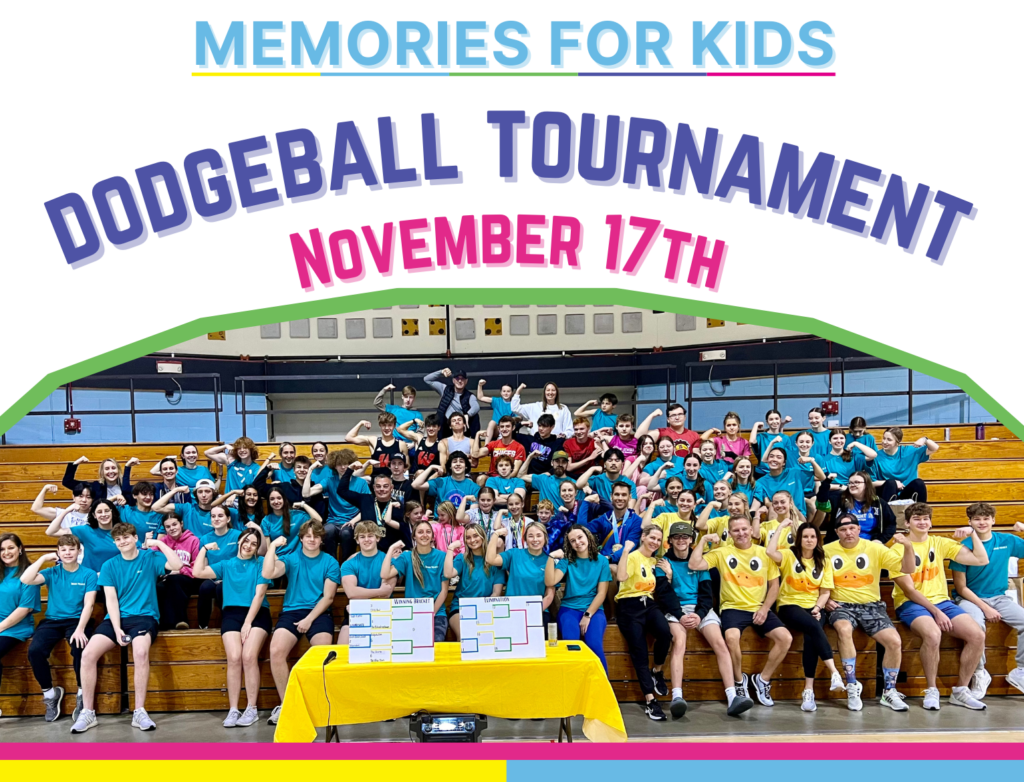 Dodgeball Sponsorship - Memories for Kids